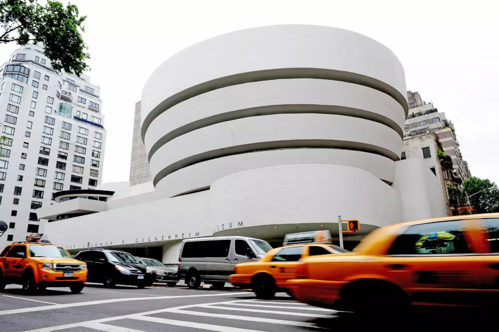 I-Guggenheim Museum eNew York. Ikhredithi yesithombe: STAN HONDA/AFP/Getty Images.