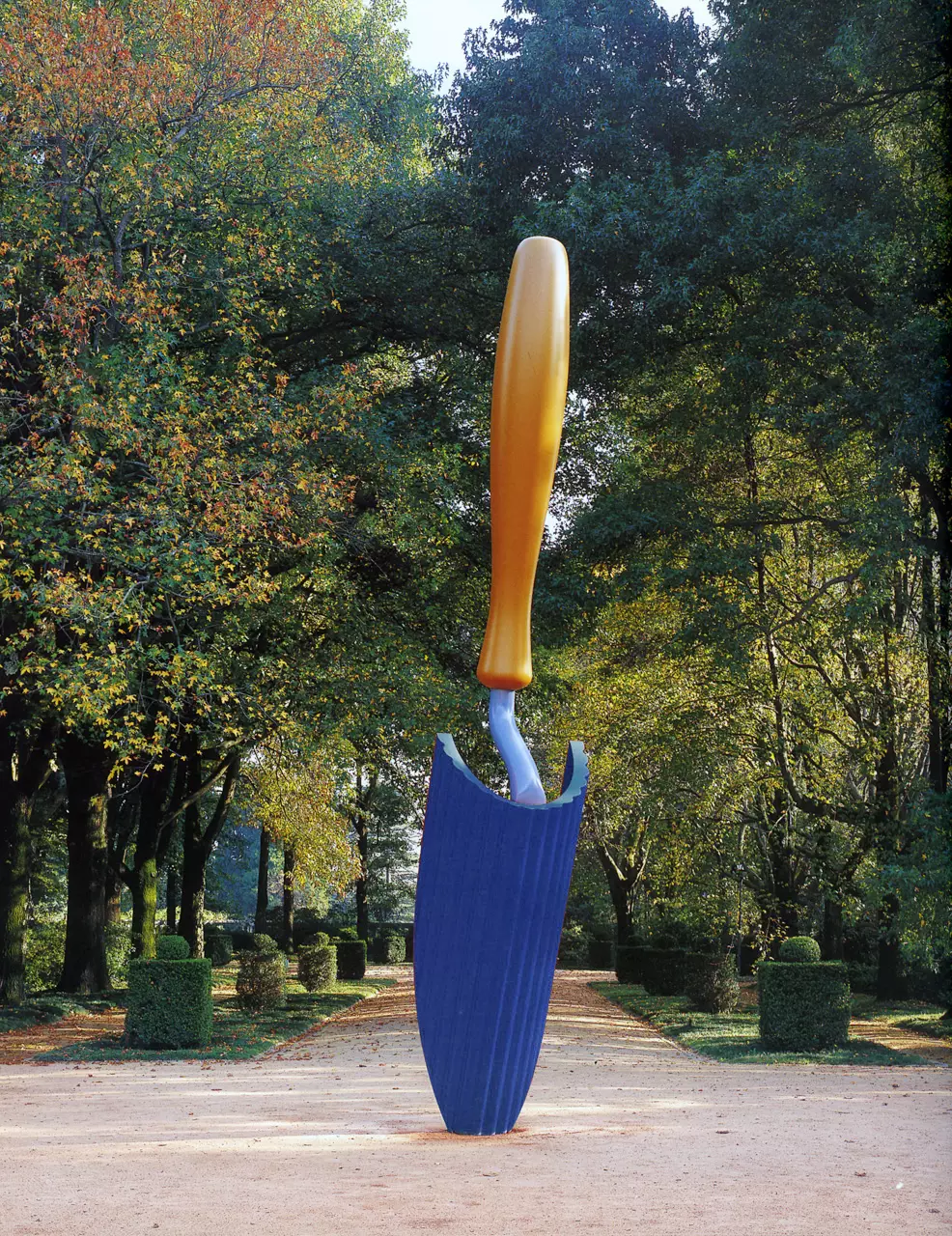 Jumbo Claes Oldenburg eta Coosje van Bruggen lorezaintzako tresna bat izango da New Yorken 20 urteren buruan euren lehen artelan publikoa.