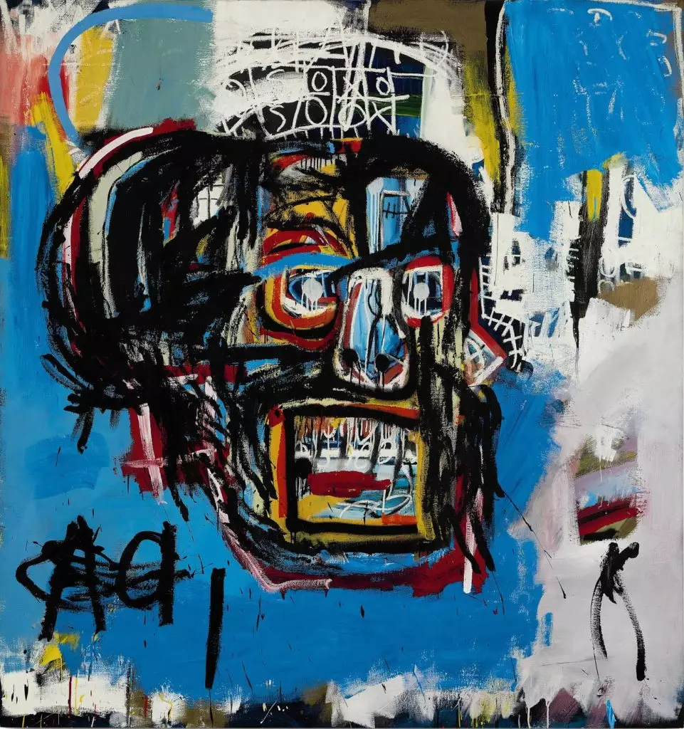 Jean Michel-Basquiat, Untitled (1982). Iteriba ti Sotheby ká New York.