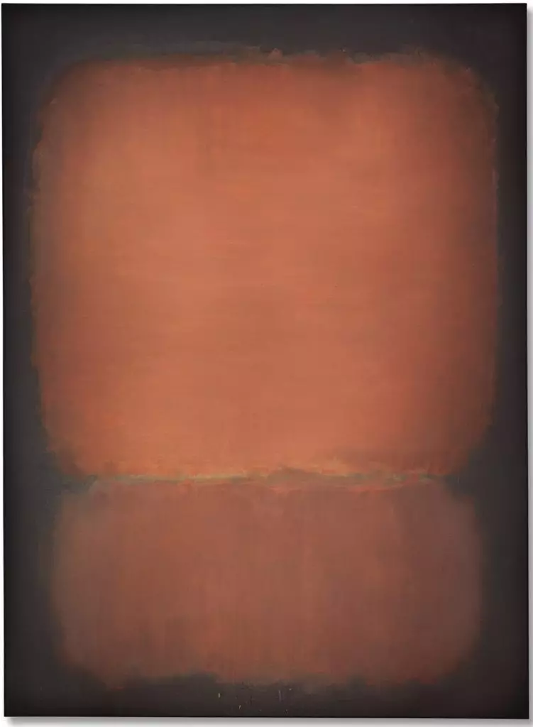 Mark Rothko, No. Wêne ji hêla Christie's ve hatî wergirtin.