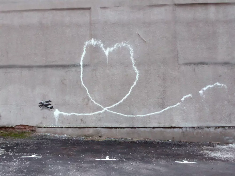 Banksy Mural Waxaa laga saaray Liverpool oo loogu talagalay Matxafka Farshaxanka ee Waddada 10207_1