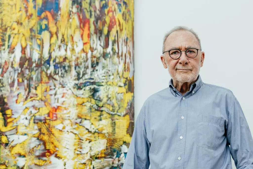 O lo'o Fa'amanatuina e Siamani le 90 tausaga o Gerhard Richter i se Fa'aaliga Fa'afiafia. O Le Mea ia e Va'ai