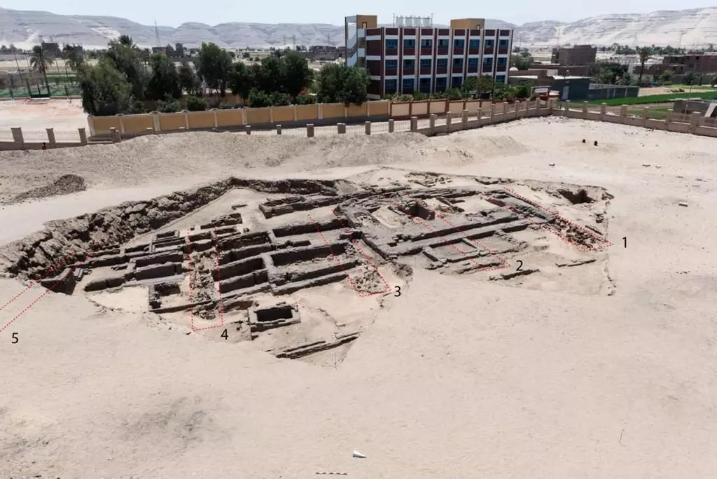 This may be the oldest brewery in the world. Photo courtesy of the Supreme Council of Antiquities, Egyptian Antiquities Ministry.