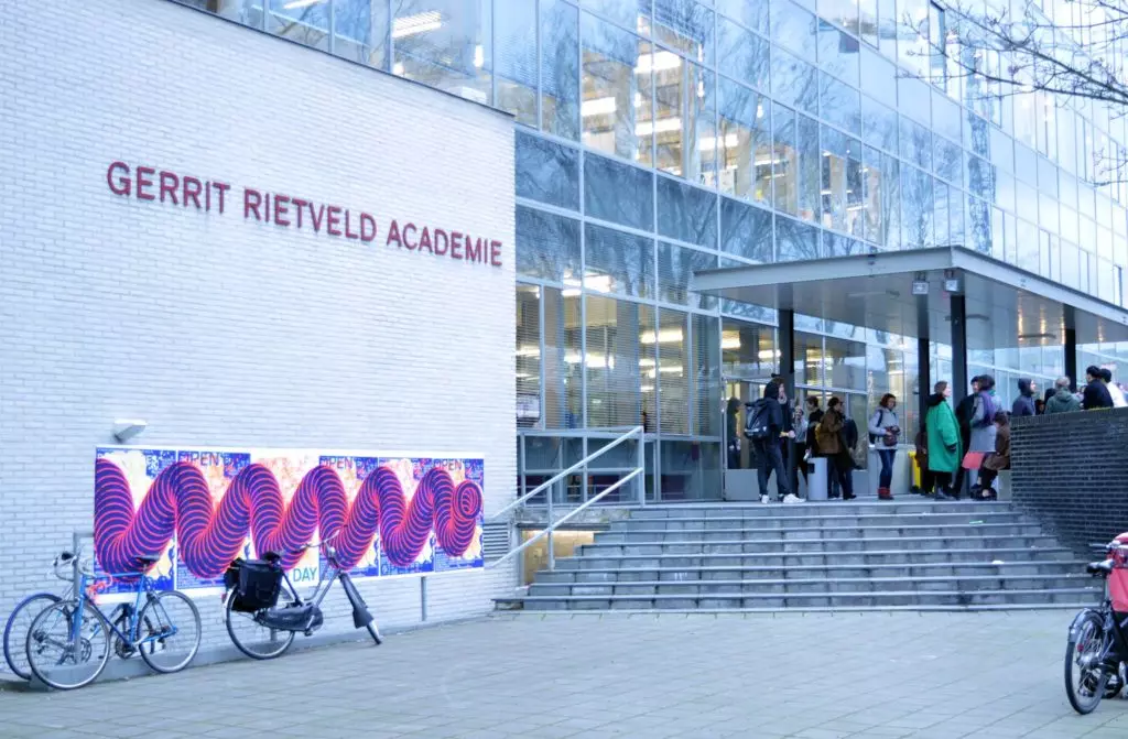 L'Académie Gerrit Rietveld d'Amsterdam. Image reproduite avec l'aimable autorisation de l'Académie.