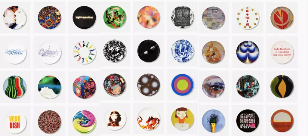 Artist Plate Project 2020 üçün məhdud sayda sənət əsəri. Evsizlər Koalisiyasının izni ilə.