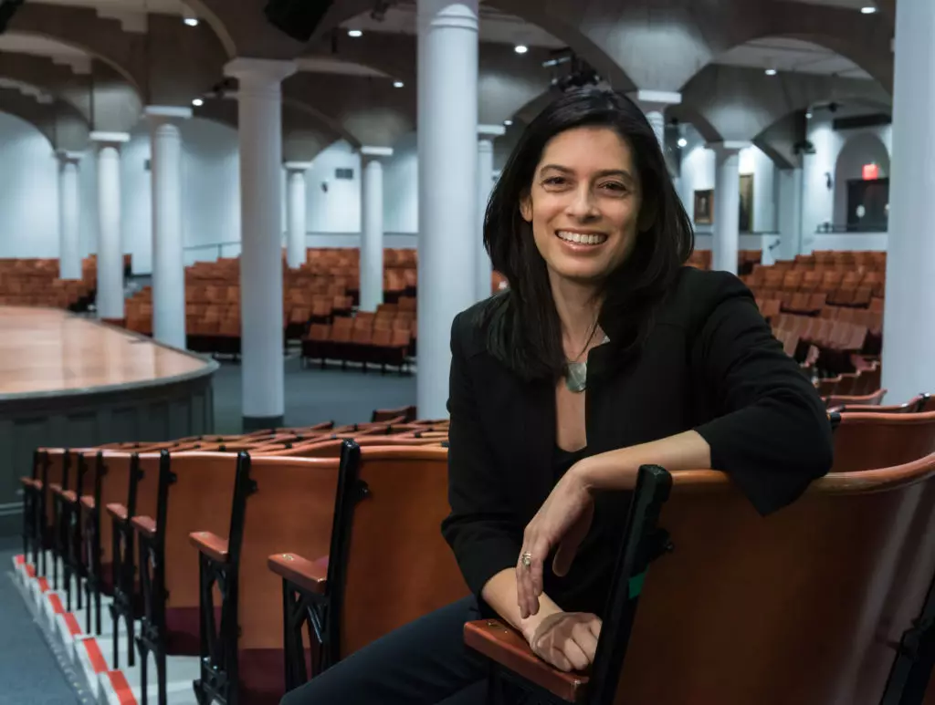 President Sparks. Foto deur Leo Sorel, met vergunning van The Cooper Union.