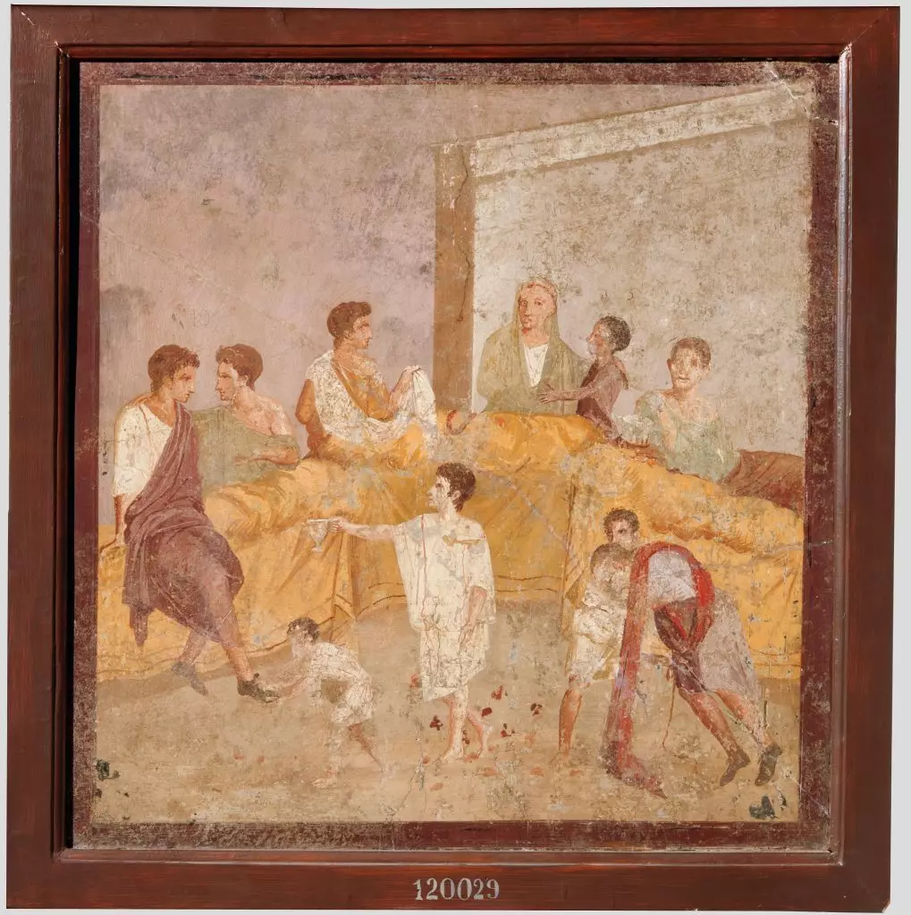 Ningali Fresco Kuna, Éstuning Dilestarikan Ti Pompeii, Ayeuna Ditingali di Universitas New York 1113_11