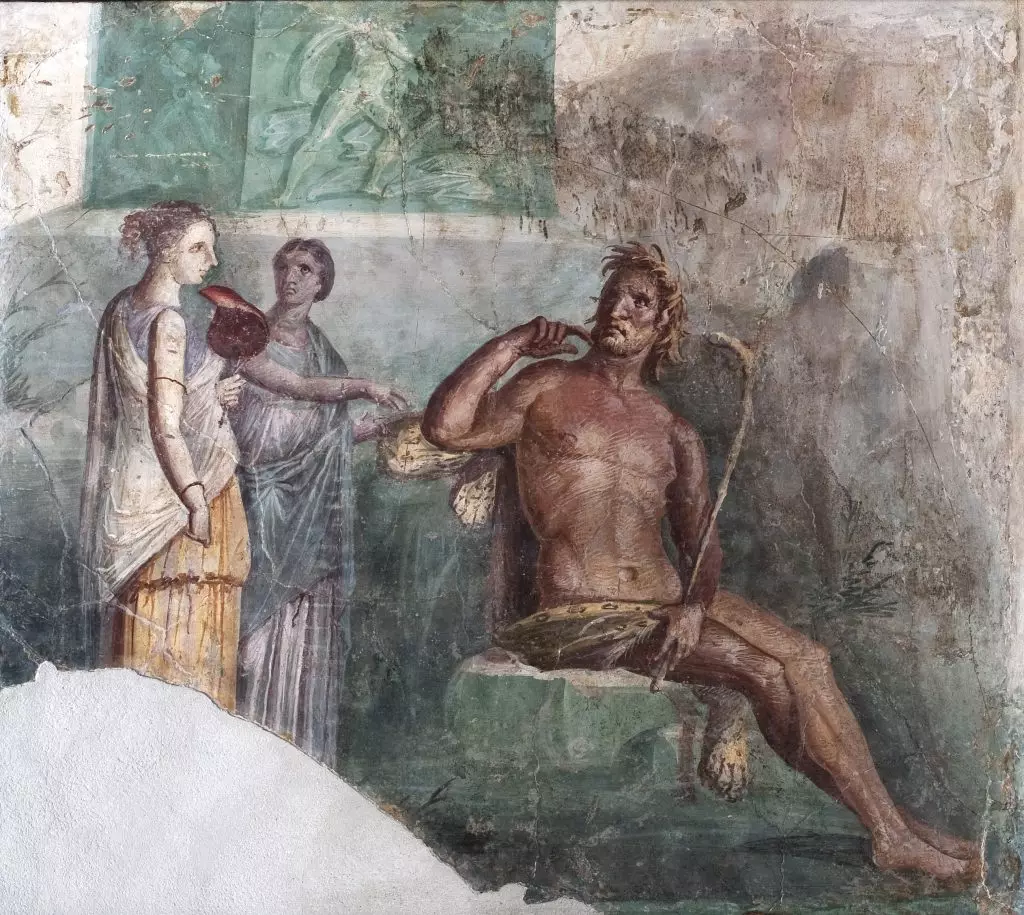 Ningali Fresco Kuna, Éstuning Dilestarikan Ti Pompeii, Ayeuna Ditingali di Universitas New York 1113_7