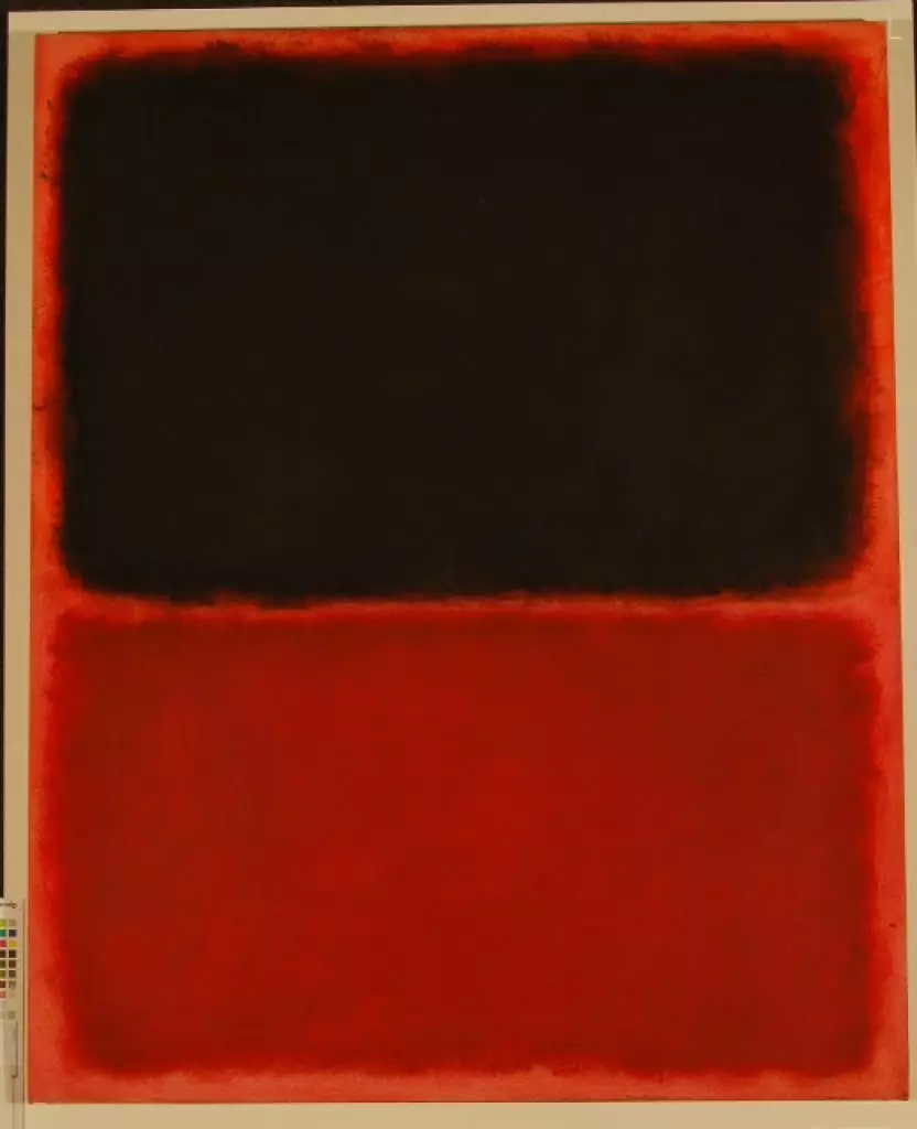 Obraz predávaný Knoedlerom ako Mark Rothko, ktorý sa ukázal ako falošný.