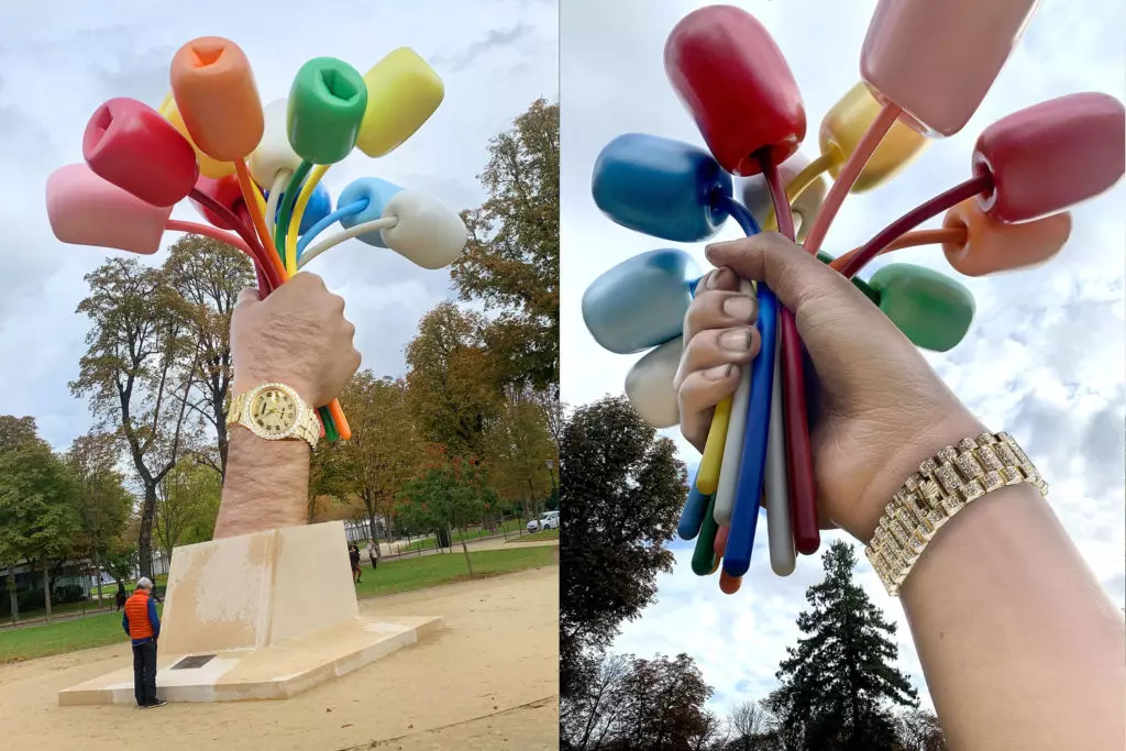 Em um mundo alugado em pedaços por protesto, Kenny Schachter vai às compras de arte na FIAC - e faz uma pequena visita a esse Jeff Koons 11208_1