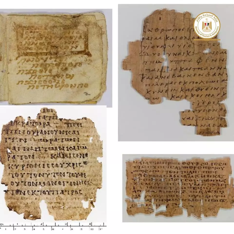 Ihe ndị e ji emepụta ihe si n’Ebe Ndebe Ihe Ochie nke Bible lọghachi n’Ijipt. Foto: Ministry of Tourism and Antiquities Egypt.