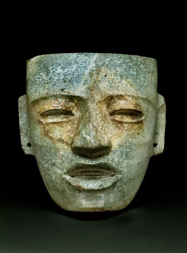 Mask, (300–600). Foto © Dumbarton Oaks, Pre-Columbian Collection, Washington, DC. Bild med tillstånd från Fine Arts Museum of San Francisco.