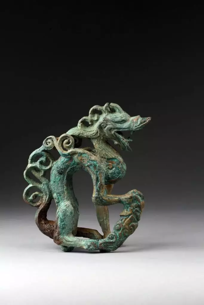 An artifact from the Taizicheng Ruins excavated during the construction of the Olympic Village for the Beijing Winter Games. Photo courtesy of Hebei Provincial Institute of Cultural Relics and Archaeology.