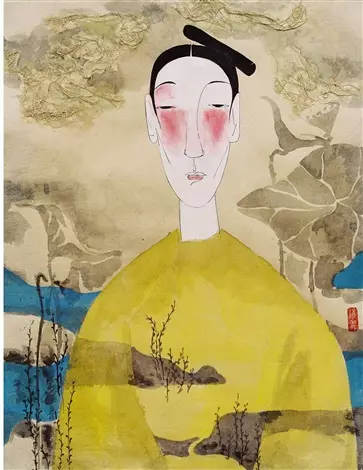 Vu Thu Hien, Gossamer en Gold (2009). Met vergunning van Raquelle Azran Viëtnamese kontemporêre kuns.