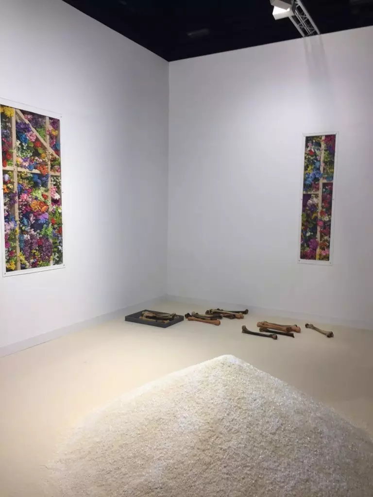 Installazione di Amy Yao presso la Galleria Vari Piccoli Incendi nel