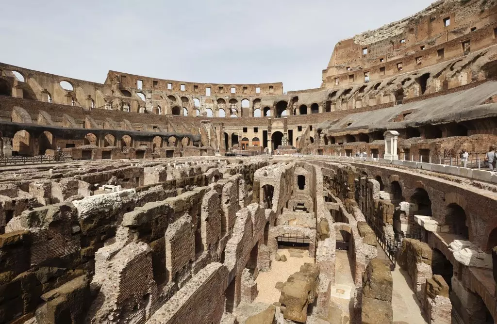 Katika Picha: Tazama Vichuguu Chini ya Ukumbi wa Colosseum wa Roma, Ambapo Wapiganaji Walijitayarisha kwa Vita, Wazi kwa Umma kwa Mara ya Kwanza.