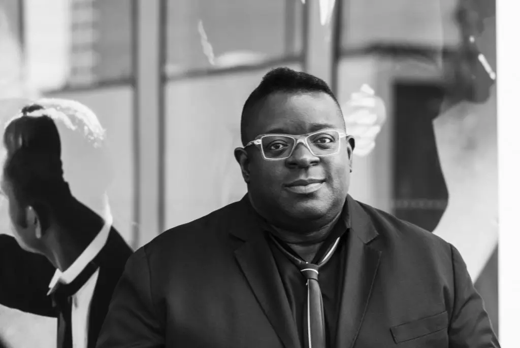 Isaac Julien. Photo by Thierry Bal, courtesy of the Bass Museum, Miami Beach. 