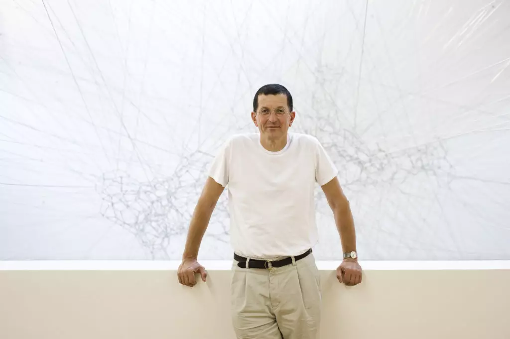 Antony Gormley. سۈرەتتىكى Oak-Taylor-Smith.