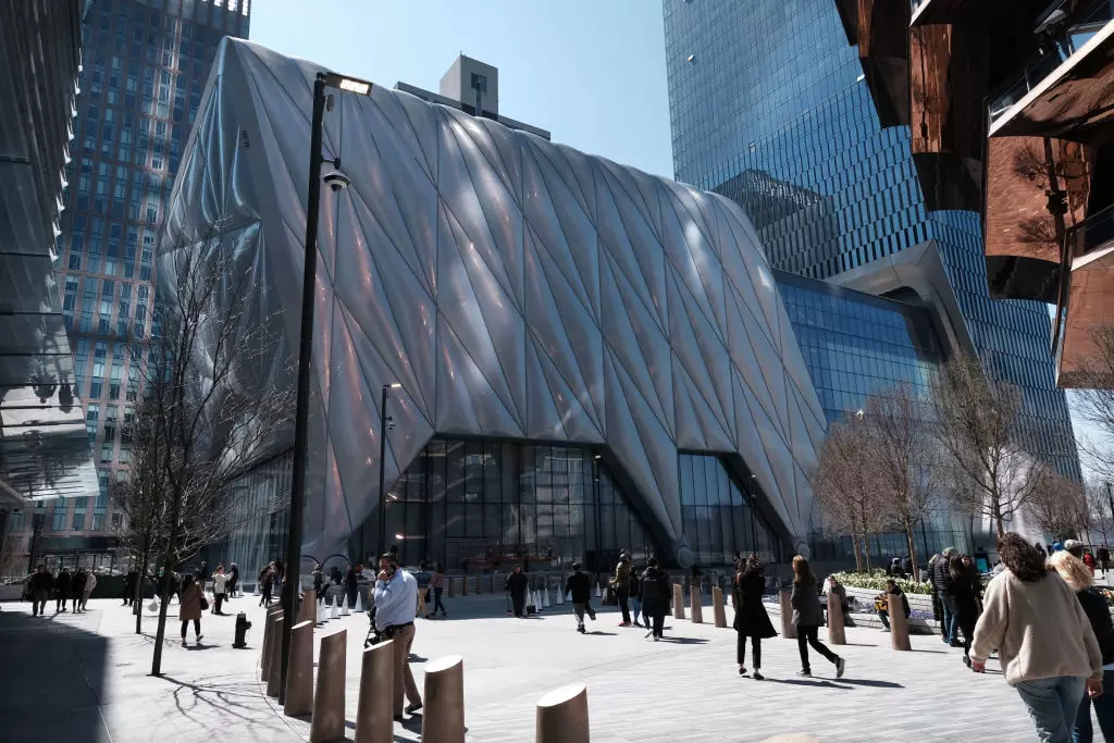 Le hangar à Hudson Yards. Photo de Spencer Platt/Getty Images.