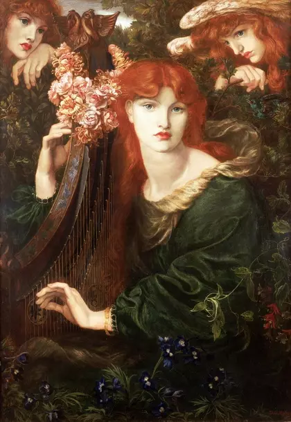 Dante Gabriel Rossetti La Ghirlandata (1873) Sawirka: Sawirka: Scala, Florence/Sawirada Heritage