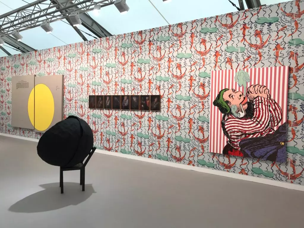 Ukubuka kwedokodo likaTravesía Cuatro eFrieze London 2017. Isithombe u-Lorena Muñoz-Alonso.