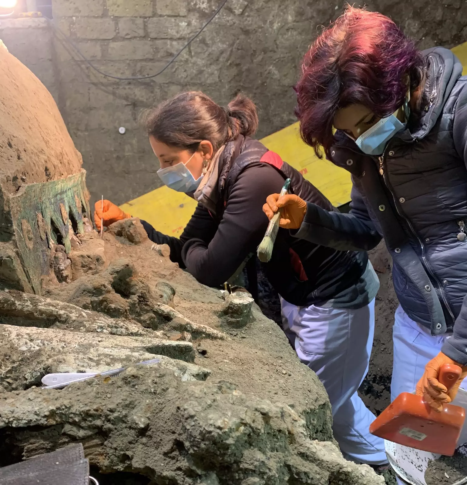 Arqueólogos de Pompeia descubriron o "Lamborghini" de carros, usado para conducir á elite durante os festivais antigos