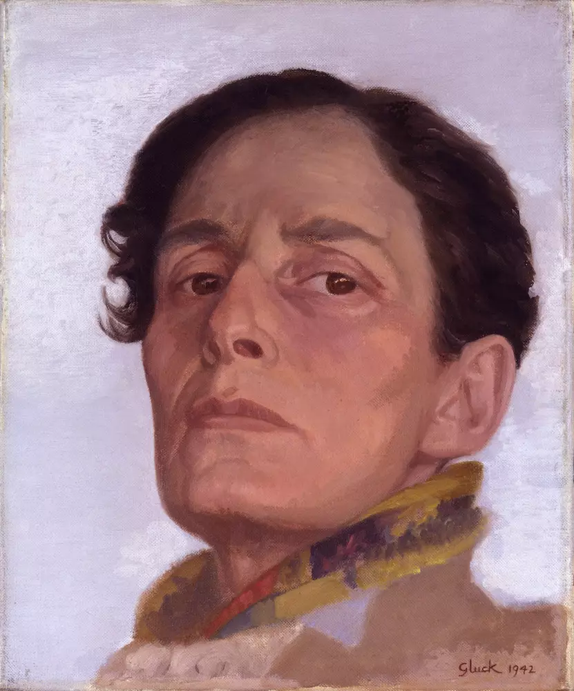 Hannah Gluckstein, Gluck (1942). Litrato ©National Portrait Gallery.