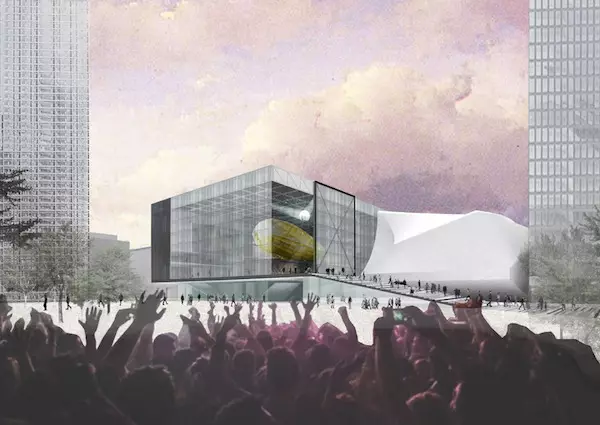 The Factory será un punto focal de las artes escénicas de Manchester. Foto: DeZeen