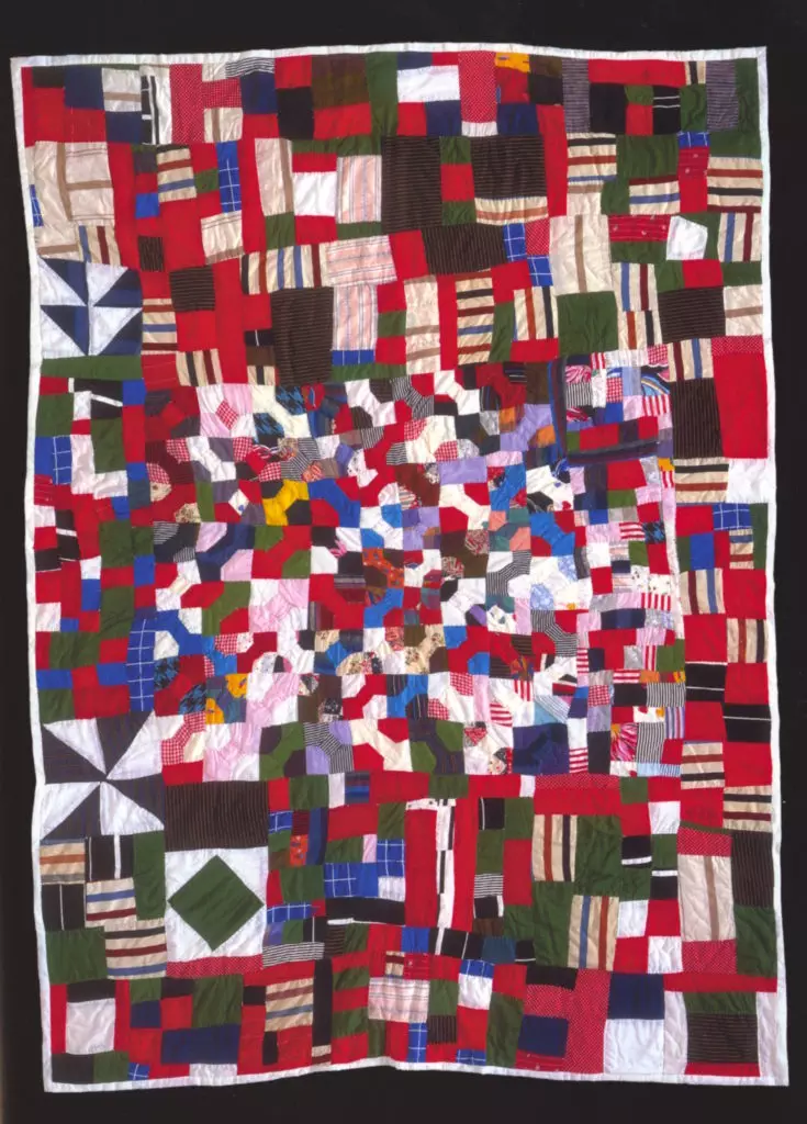 کیٹی پیننگٹن، بو ٹائی میڈلین (ca. 1985) Irene Bankhead، 1990 کے ذریعے quilted. تصویر: Sharon Risedorph.