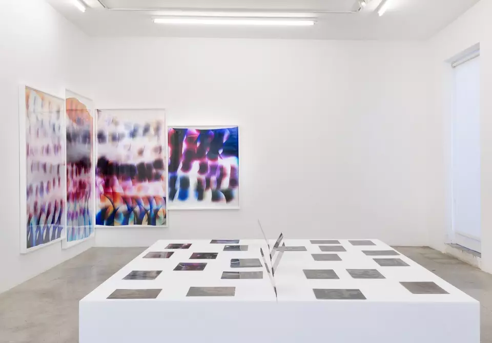 Installation view of 