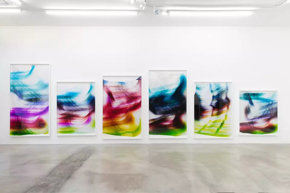 Installation view of 