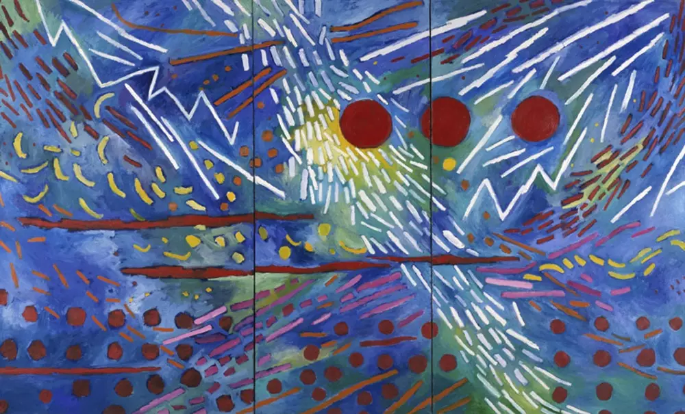 Mildred Thompson, Radjazzjoni Explorations (1994) (1994) ©The Mildred Thompson Estate Korteżija Galerie Lelong & Co., New York