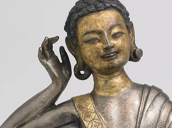 Milarepa Sintraal Tibet, 15e-16e ieu Courtesy it Rubin Museum of Art