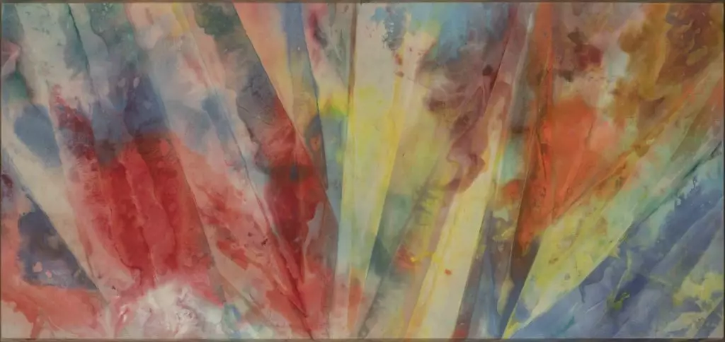 Sam Gilliam, Ray VI (1970). Gerald Peters Gallery.