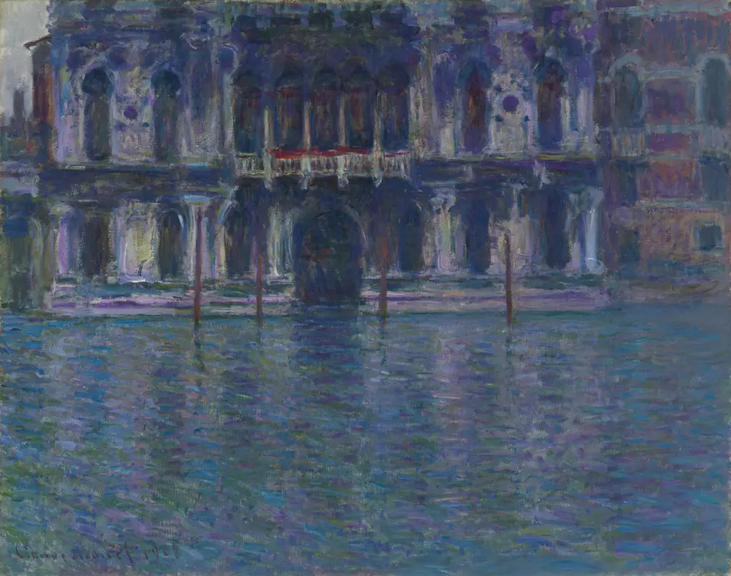 Claude Monet, Palazzo Contarini (1908). Museo Barberiniren eskutik.