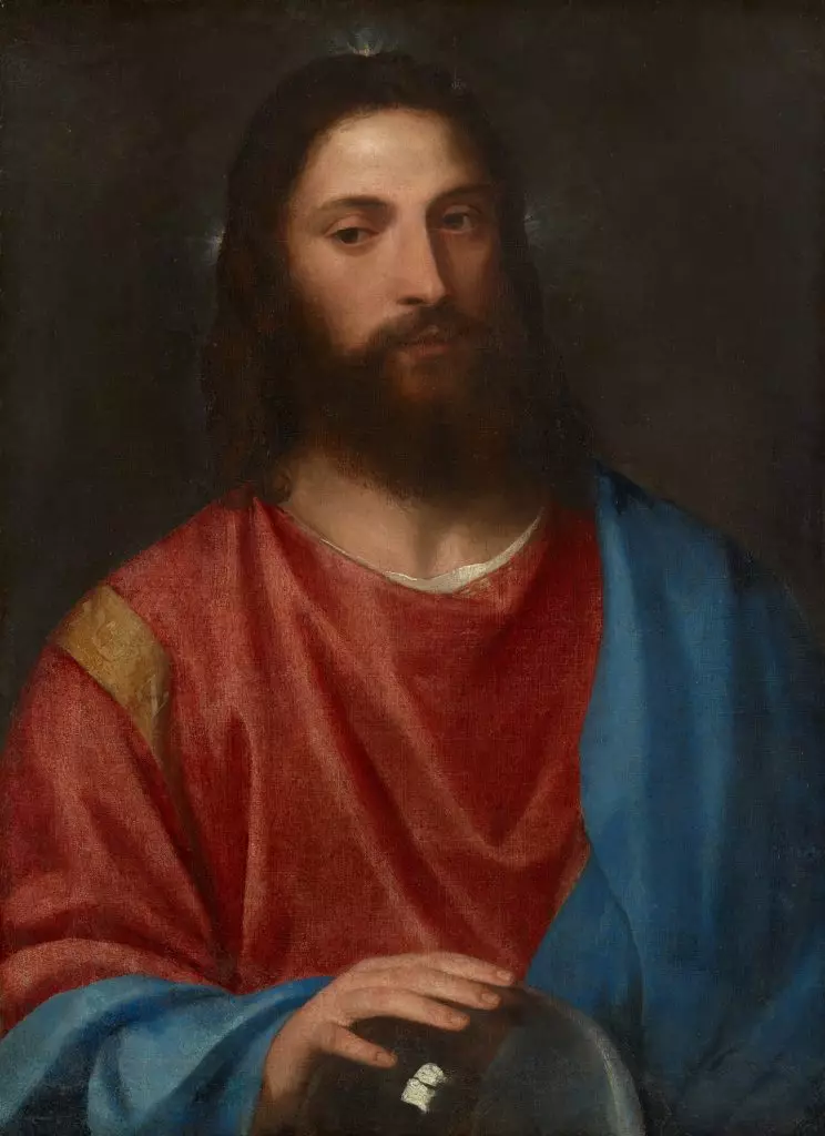 Titian, Christ With the Globe (ca. 1520/30). ©KHM safnafélag.