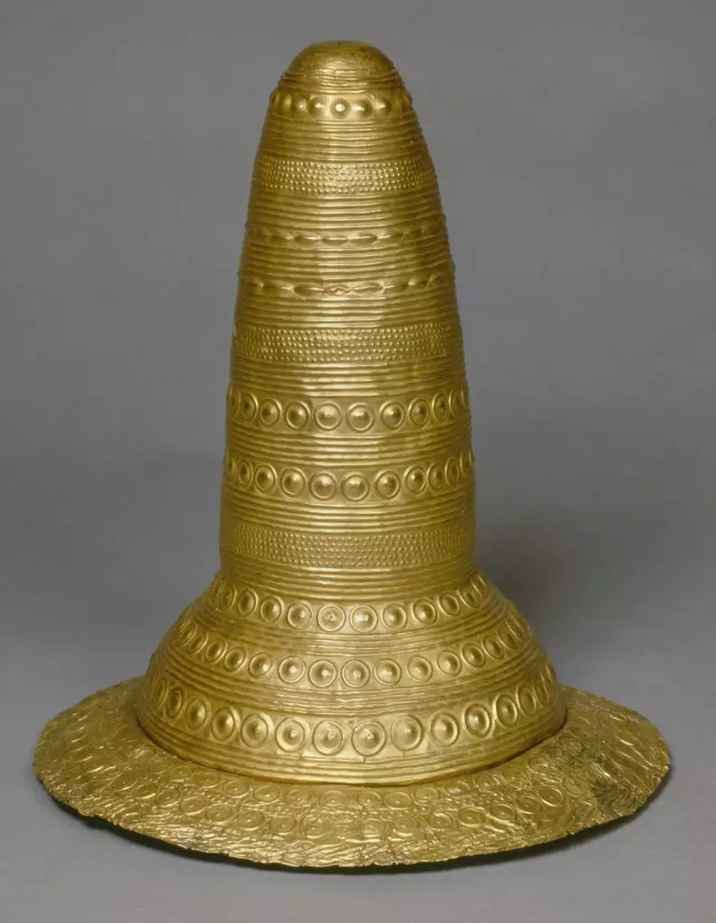 Tysk Schifferstadt Golden Hat. Med tillatelse fra British Museum