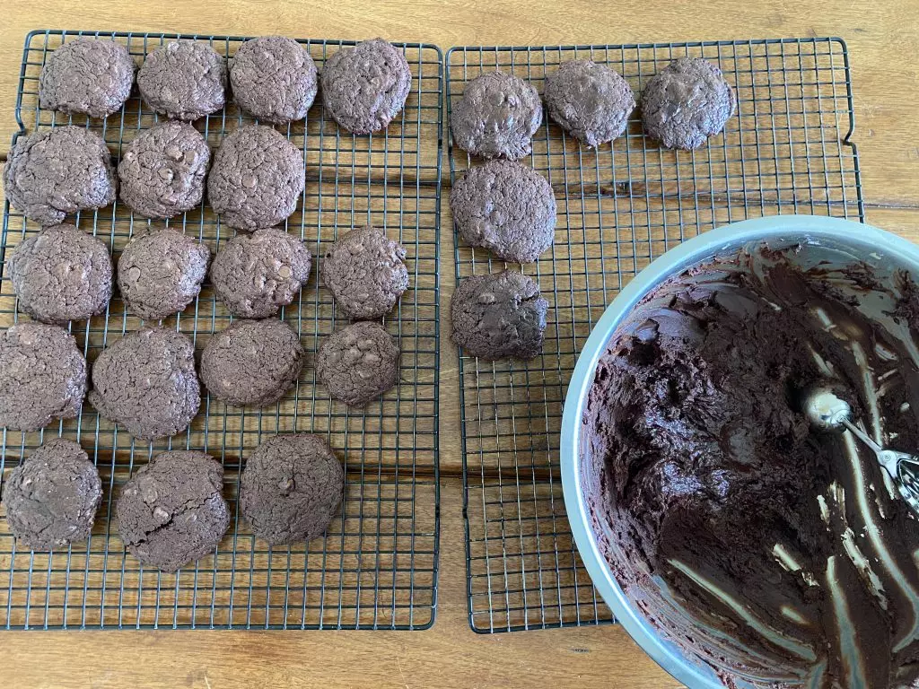 Alexandra Munroe's Chocolate Espresso Cookies. Foto av Alexandra Munroe.