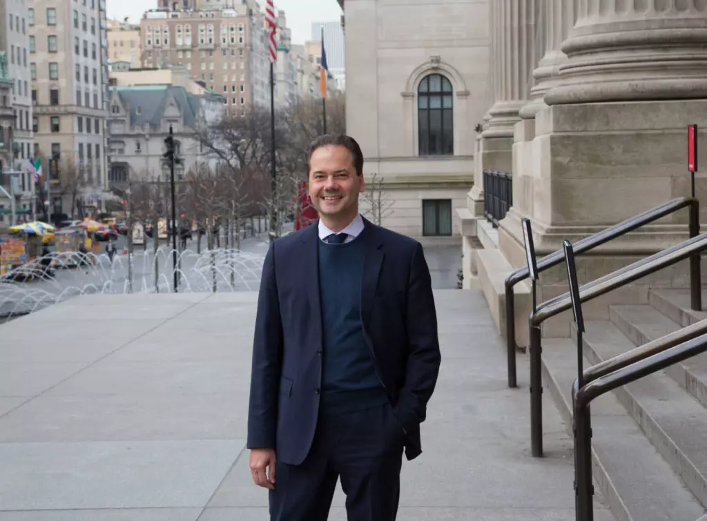 Max Hollein, directeur du Metropolitan Museum of Art. Photo d'Eileen Travell, avec l'aimable autorisation du Met.