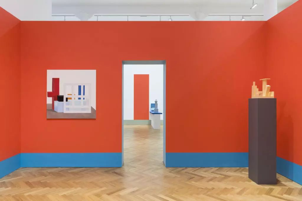 A cofundadora de Memphis, Nathalie du Pasquier, fai un regreso cunha mostra de arte no Pace London 14004_9