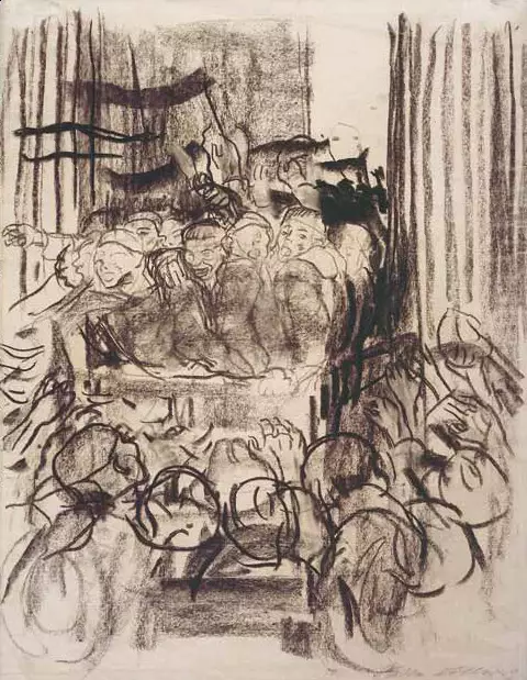 Käthe Kollwitz Revolution 1918 (1928) ©Käthe Kollwitz Museum Köln