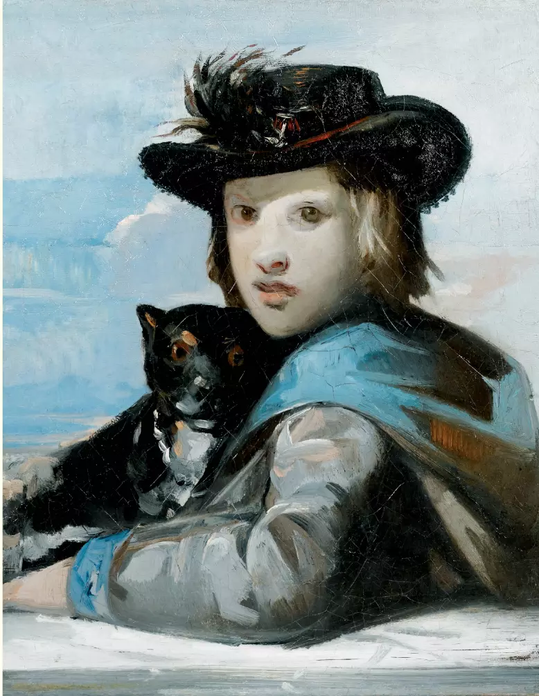 Pierre Bergé ütleks inimestele, et selle 19. sajandi prantsuse maali autor on Eduoard Manet. Sotheby's Paris loal.