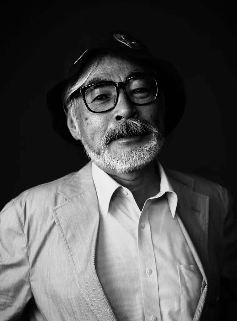 Hayao Miyazaki. Ritratt ta' Nicolas Guerin.