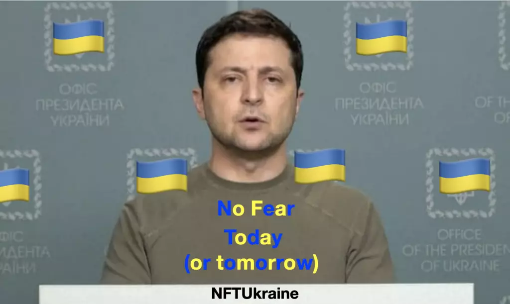 Ndidapanga izi nditaona pempho la boma la Ukraine kuti lindithandize ndipo yankho lidafika nthawi yomweyo.