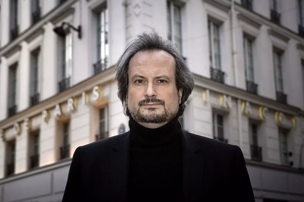 Marc Restellini frente a su Pinacoteca de París, inaugurada en 2003. Foto Loic Venance/AFP/Getty Images.