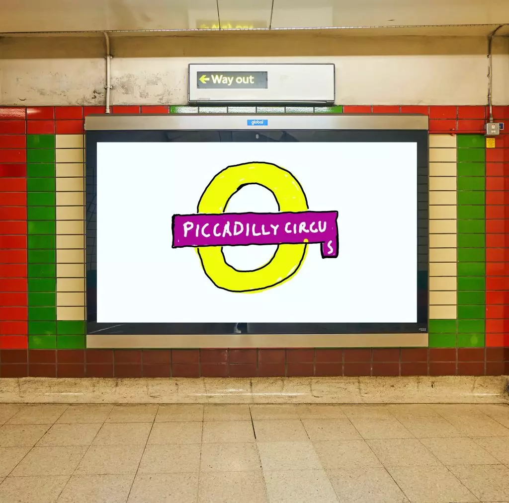 'Brilliant' or Totally Phoned In? David Hockney's New Design for the London Tube Is Sparking Merciless Mockery Online