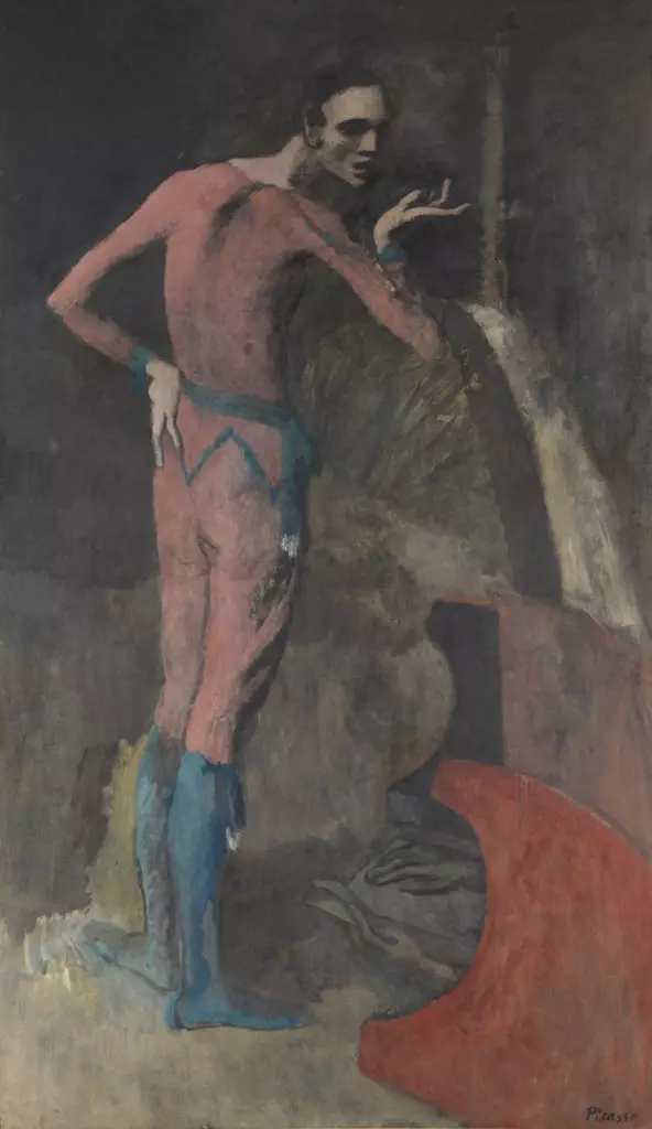 Pablo Picasso, aktè a (1904–05). Koutwazi nan Metropolitan Museum of Art, New York, 2016 Estate of Pablo Picasso/Artists Rights Society (ARS), New York.