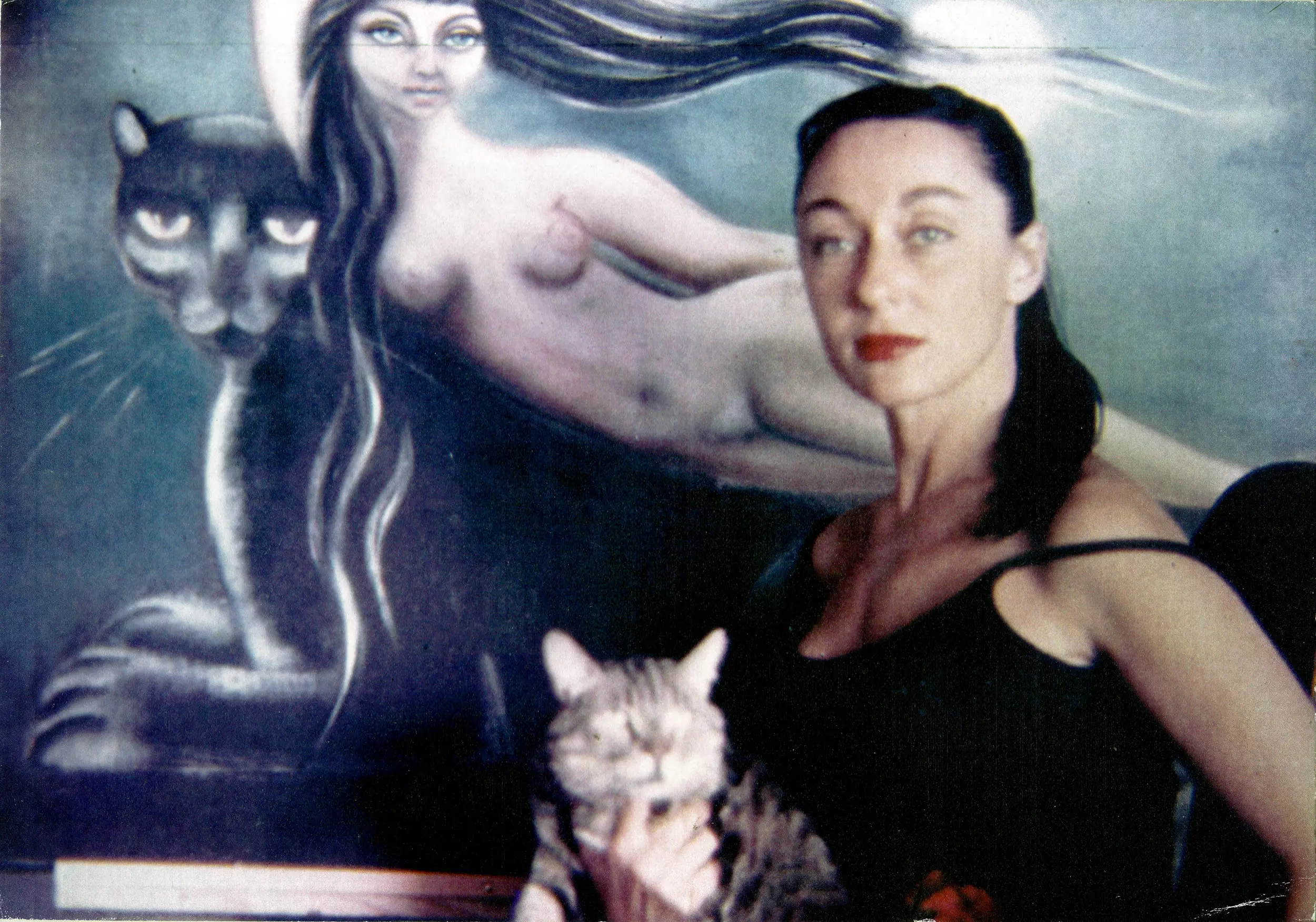 Surrealistja Renate Druks, piktorja vizionare e maceve dhe muzës së Anaïs Nin, merr një qendër të mirëpritur në Panairin e Pavarur të Artit