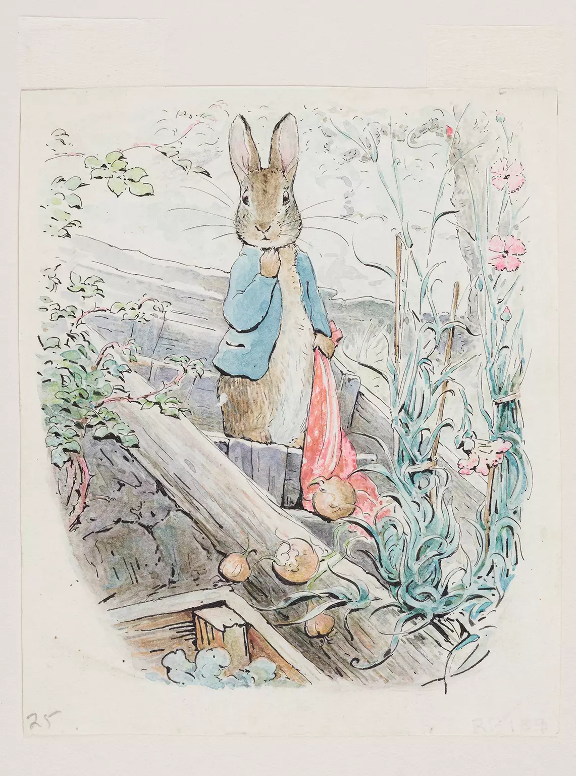 A Biller: Kuckt de beléiften Auteur Beatrix Potter seng magesch Zeechnungen aus der Natur wéi se zu London kucken