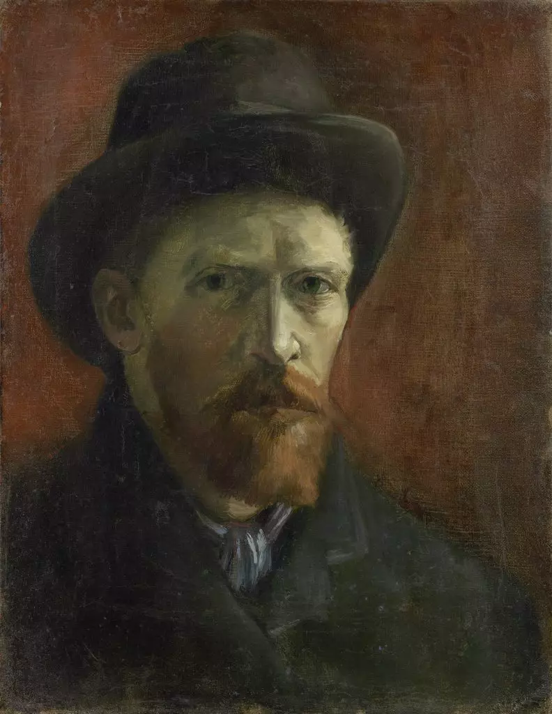 Vincent van Gogh (1853 - 1890), Avtoportret, sentyabr 1889, Milli İncəsənət Qalereyası, Vaşinqton DC